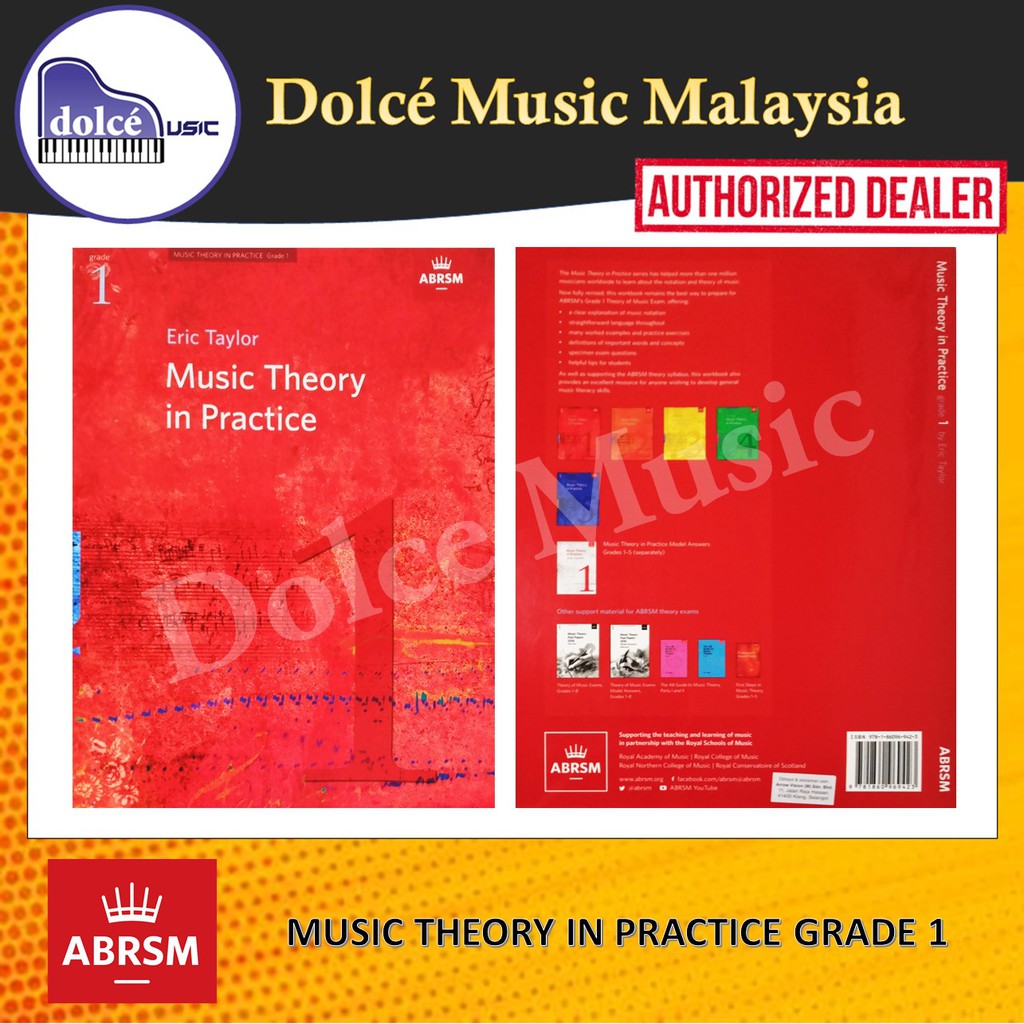 ABRSM - Music Theory in Practice Grade 1 | Shopee Malaysia