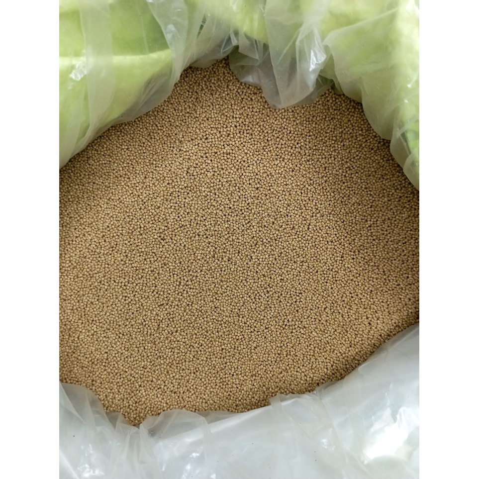 1kg of ornamental fish bran (0.8mm granules with 40% protein) Super ...
