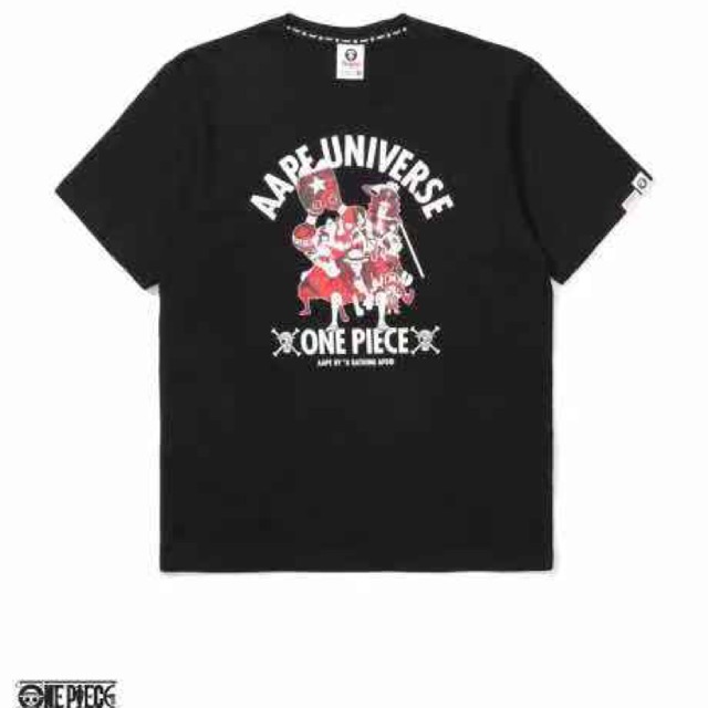 Original Aape x One Piece tee | Shopee Malaysia