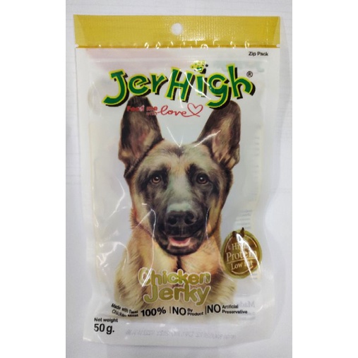 JERHIGH Dog Treats (Assorted Flavors) 50g/60g/70g JERHIGH杰瑞狗零食 (各种口味 ...