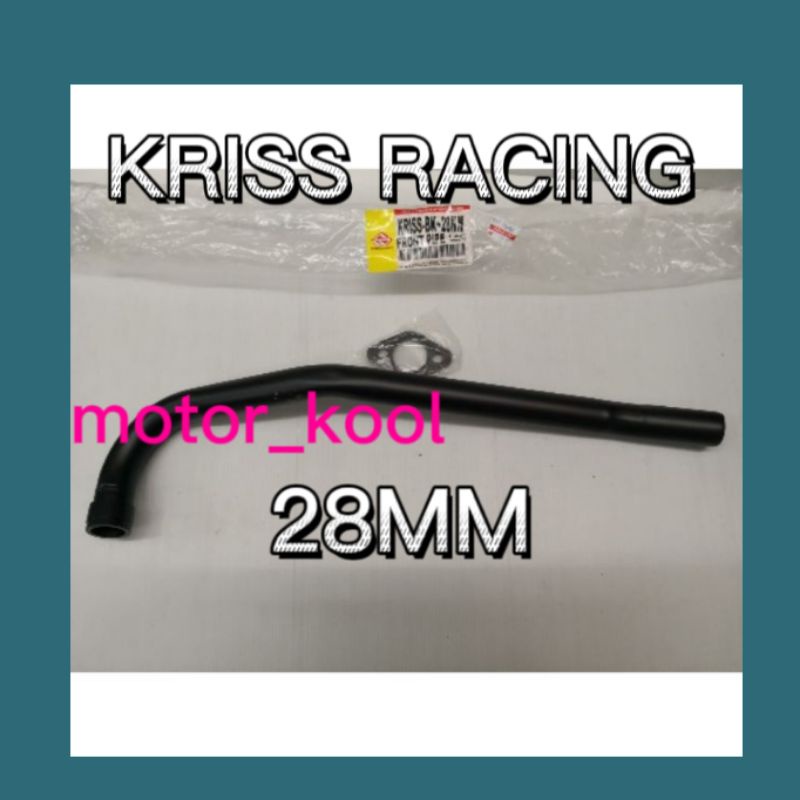KRISS 110 Front Pipe Manifold Racing 28mm | Shopee Malaysia