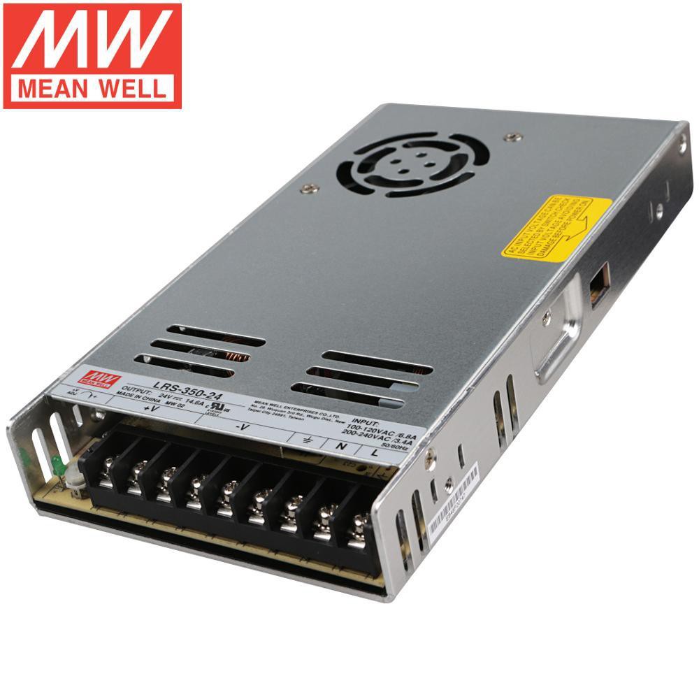MEANWELL POWER SUPPLY 350W 12V 29A LRS-350-12 MEAN WELL 2 YRS WARRANTY ORIGINAL LRS-350-24 24VDC ...