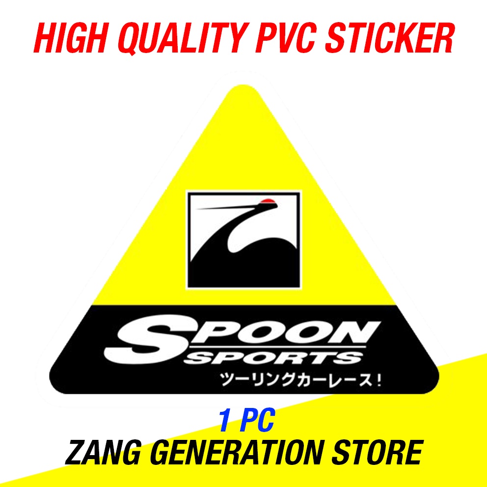 STICKER SPOON YELLOW FOR HONDA CIVIC ACCORD CITY TYPE R | Shopee Malaysia