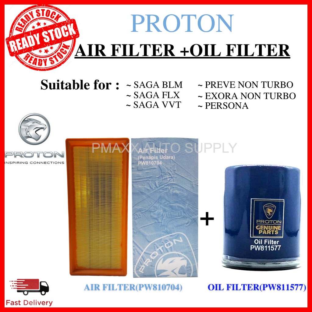 Air Filter Proton Persona Preve BLM FLX Saga New Persona Iriz(PW810704 ...