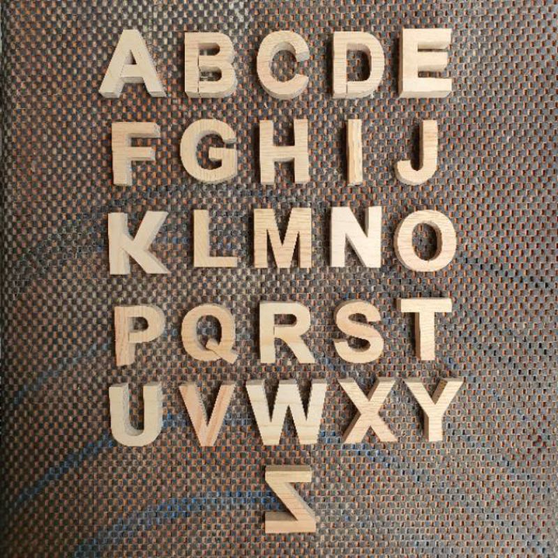 KAYU Embossed Wooden Letters/CUSTOM Wooden Letters Pay On The Spot ...
