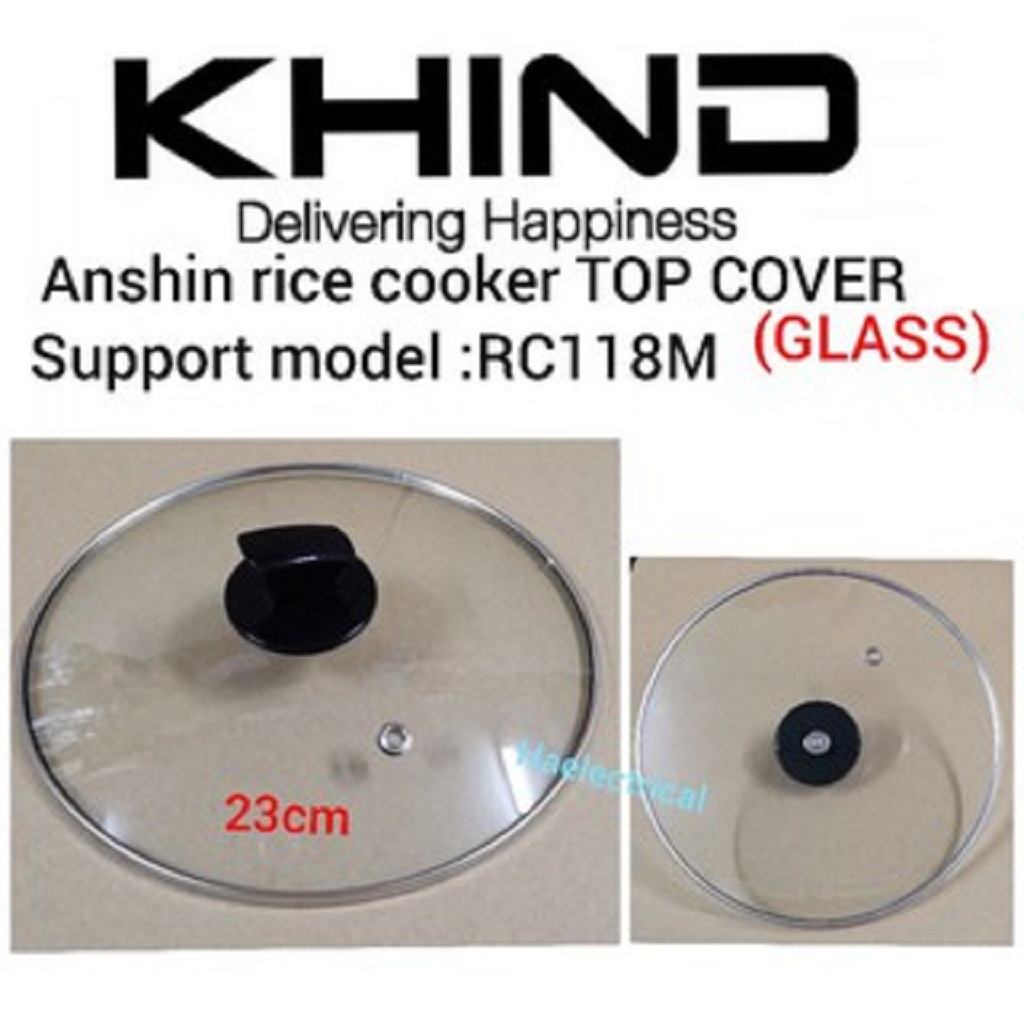 rice cooker COVER khind anshin RC118M(glass) | Shopee Malaysia