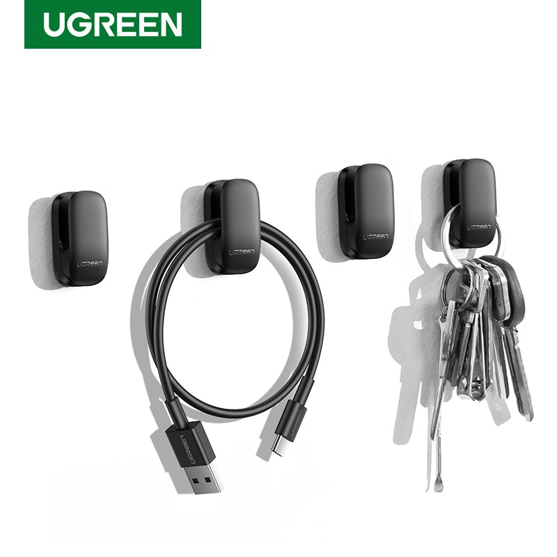 UGREEN Organizer Hooks Hangers Fastener Clip for Car Home Office Key ...