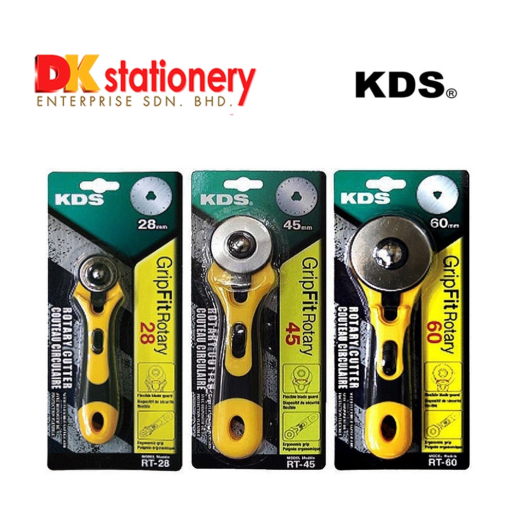 KDS Ergonomic Rotary Cutter | Shopee Malaysia