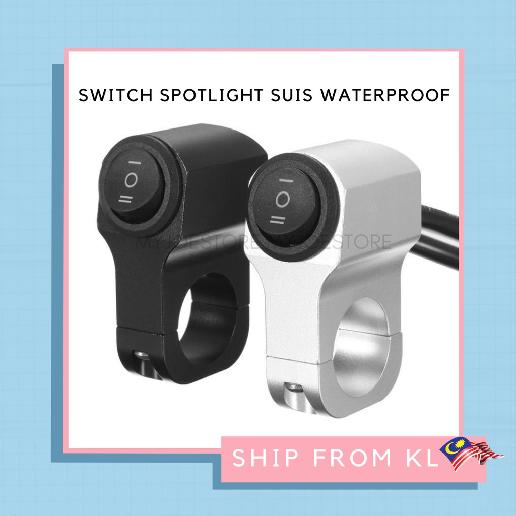 🇲🇾 Switch spotlight suis waterproof 22mm sportlight LED X-ADV XADV XMAX ...