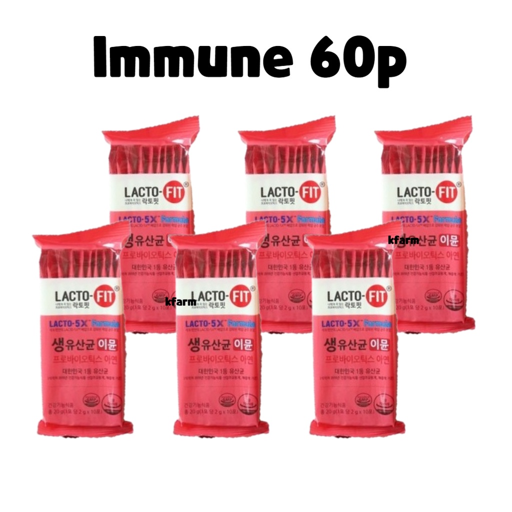 LACTO FIT Probiotics Gold 50 Sachet lactofit korea 50 stick CFU ...