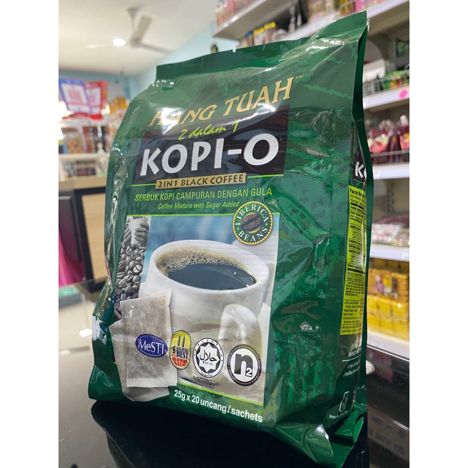 Kopi-O 2 in 1 Hang Tuah 20x25G | Shopee Malaysia