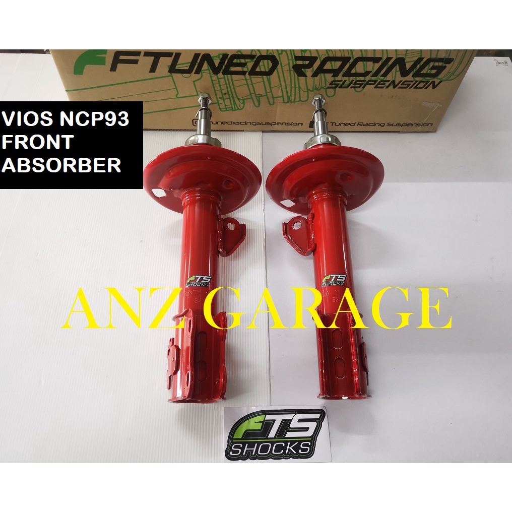 TOYOTA VIOS NCP93 FTUNED SPORT ABSORBER FRONT REAR - FTS SHOCKS ...
