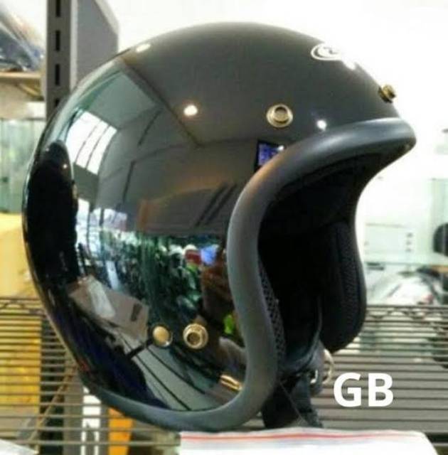 Zeus helmet 385c 385c retro classic classic cafe racer vespa harley ...