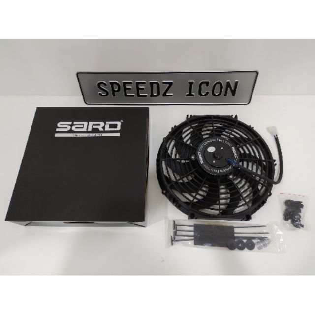 SARD Tornado 12 inch 195Watt Super High Speed Radiator Condenser Air ...
