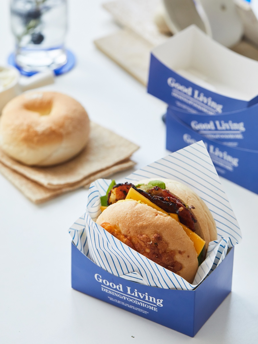 [10pcs] Sandwich Box Toast Packaging Paper Box Egg Drop Korean ...