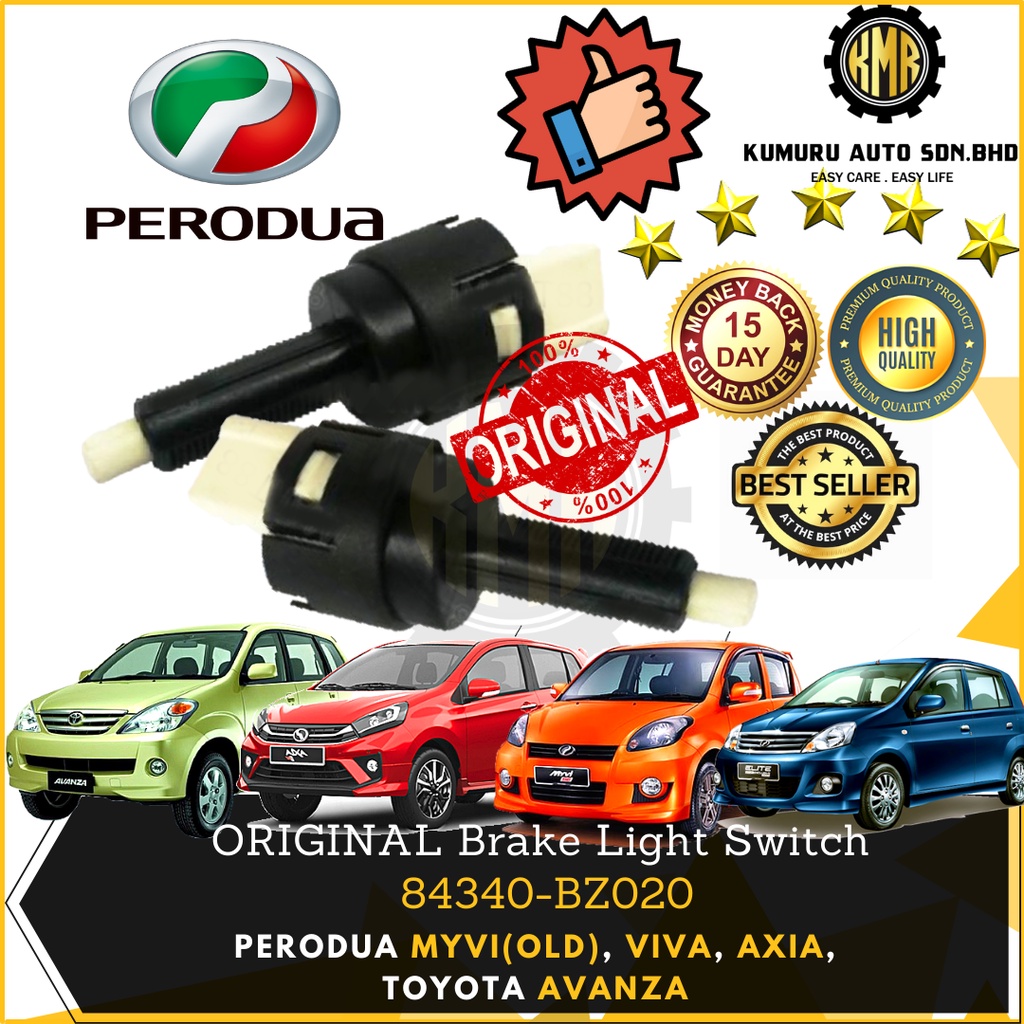 (1@pc) Original Brake Light Switch Stop Switch Perodua Myvi Old Viva ...