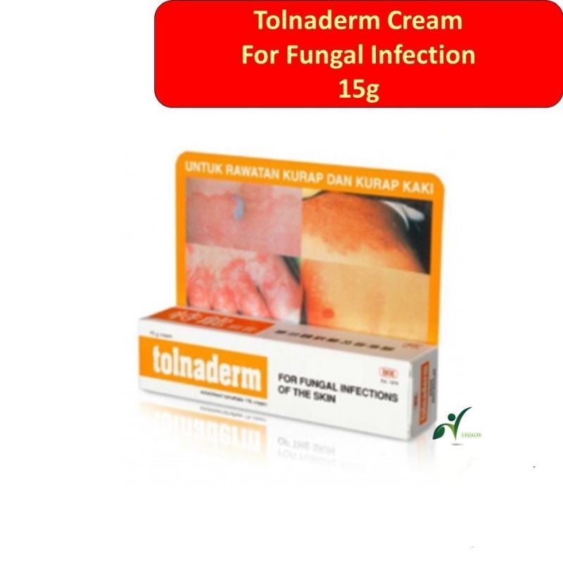 [Exp:3/2027] Tolnaderm Cream 15g (Fungal Infection) | Shopee Malaysia