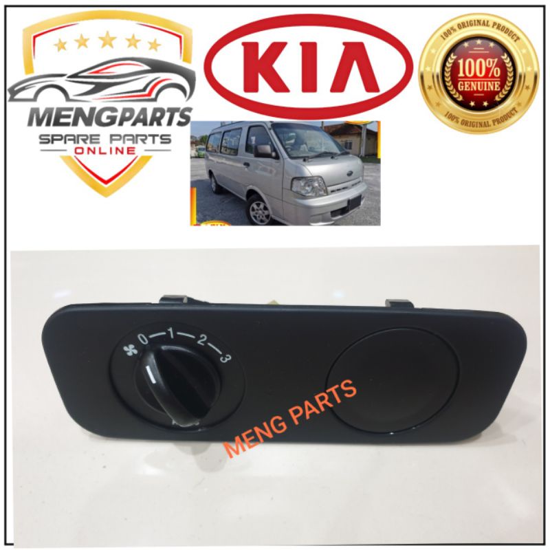ORIGINAL KIA PREGIO VAN AIR COND SWITCH CONTROL PANEL REAR/BELAKANG NO ...