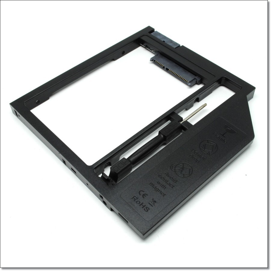 Universal 2.5 inch HDD Caddy 12.9x12.8x9mm SATA to SATA MBCNR | Shopee ...