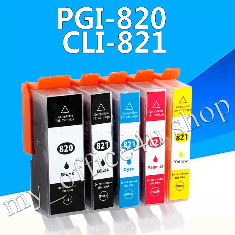 pgi 820 pgi820 PGI-820 CLI-821 Ink Cartridge Compatible for Canon ...