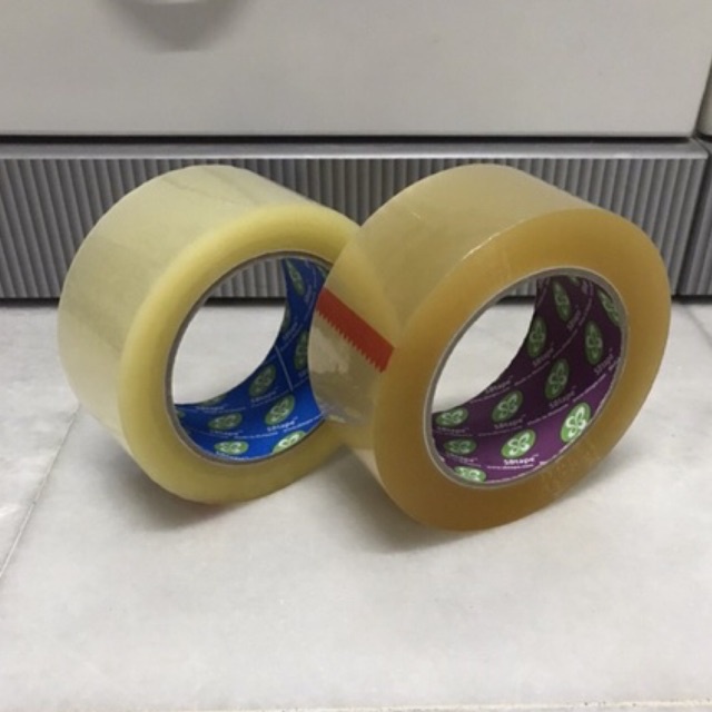 OPP Clear Transparent Tape 48mm X 100 / 110Y / 180Y Big Roll Heavy Duty ...