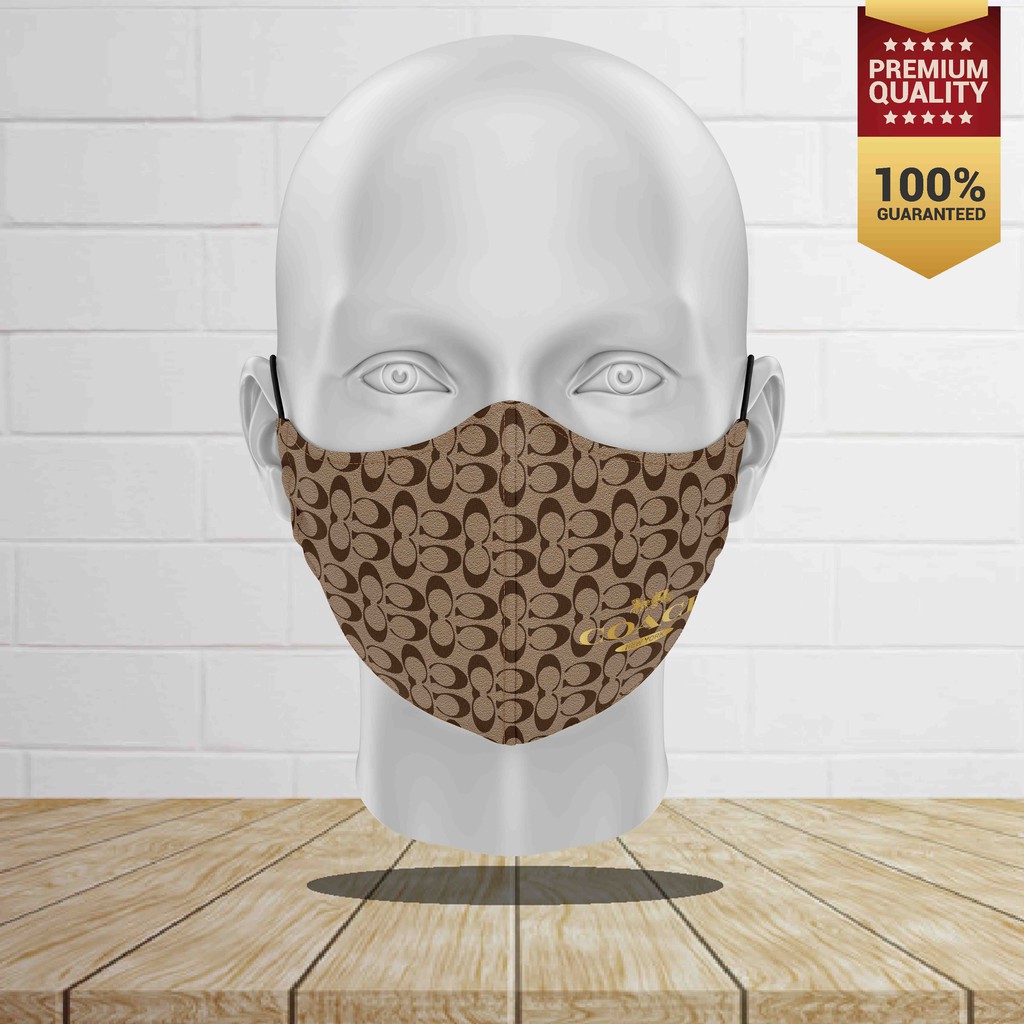 3 PLY FACE MASK COACH BRAND LIMITED EDITION!! | Shopee Malaysia