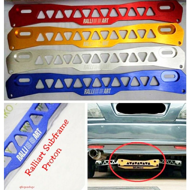 PROTON ASR BAR REAR SUBFRAME WIRA WAJA GEN2 PERSONA Satria NEO Ralliart ...