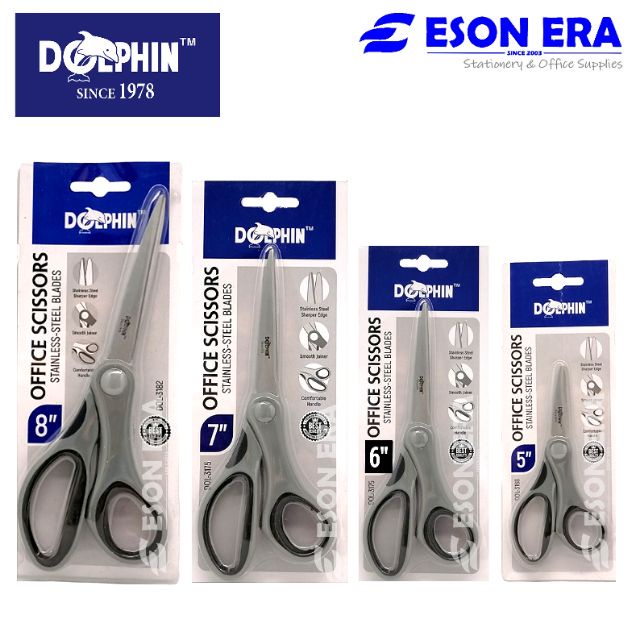 Dolphin Scissors Stainless Steel Blades 5 | Shopee Malaysia