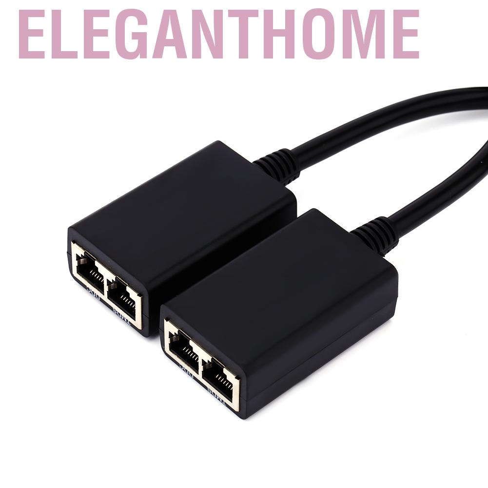 [ELE] 30M HDMI Over RJ45 CAT5e CAT6 LAN Ethernet Balun Extender ...