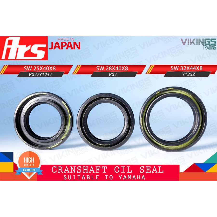 Y125Z 125Z RXZ CRANSHAFT OIL SEAL COMBO SET FWJ 25X40X8 FWJ 28X40X8 FWJ ...