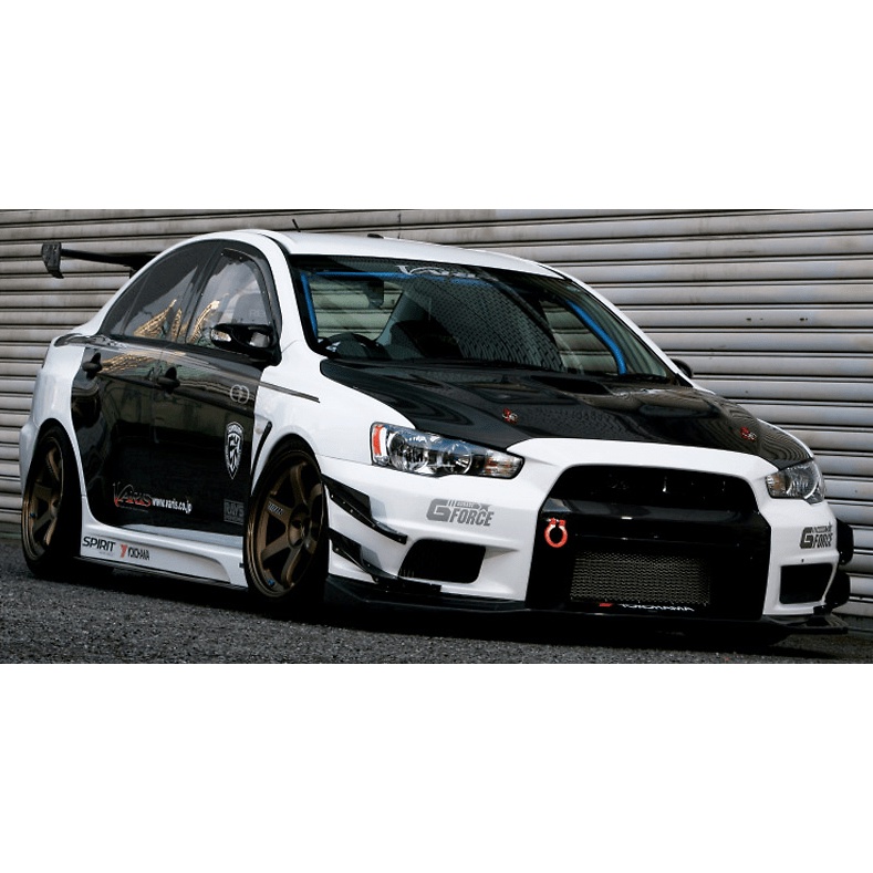 Mitsubishi Lancer gt ex inspira evo x v1 pp material front bumper depan ...