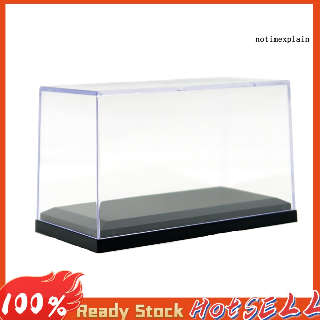 【NA 】Display Case Clear Dust Proof Acrylic Clear Display Box Storage ...