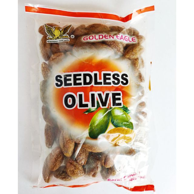 500g Premium Quality Golden Eagle Preserved Seedless Olive Kana Plum ...