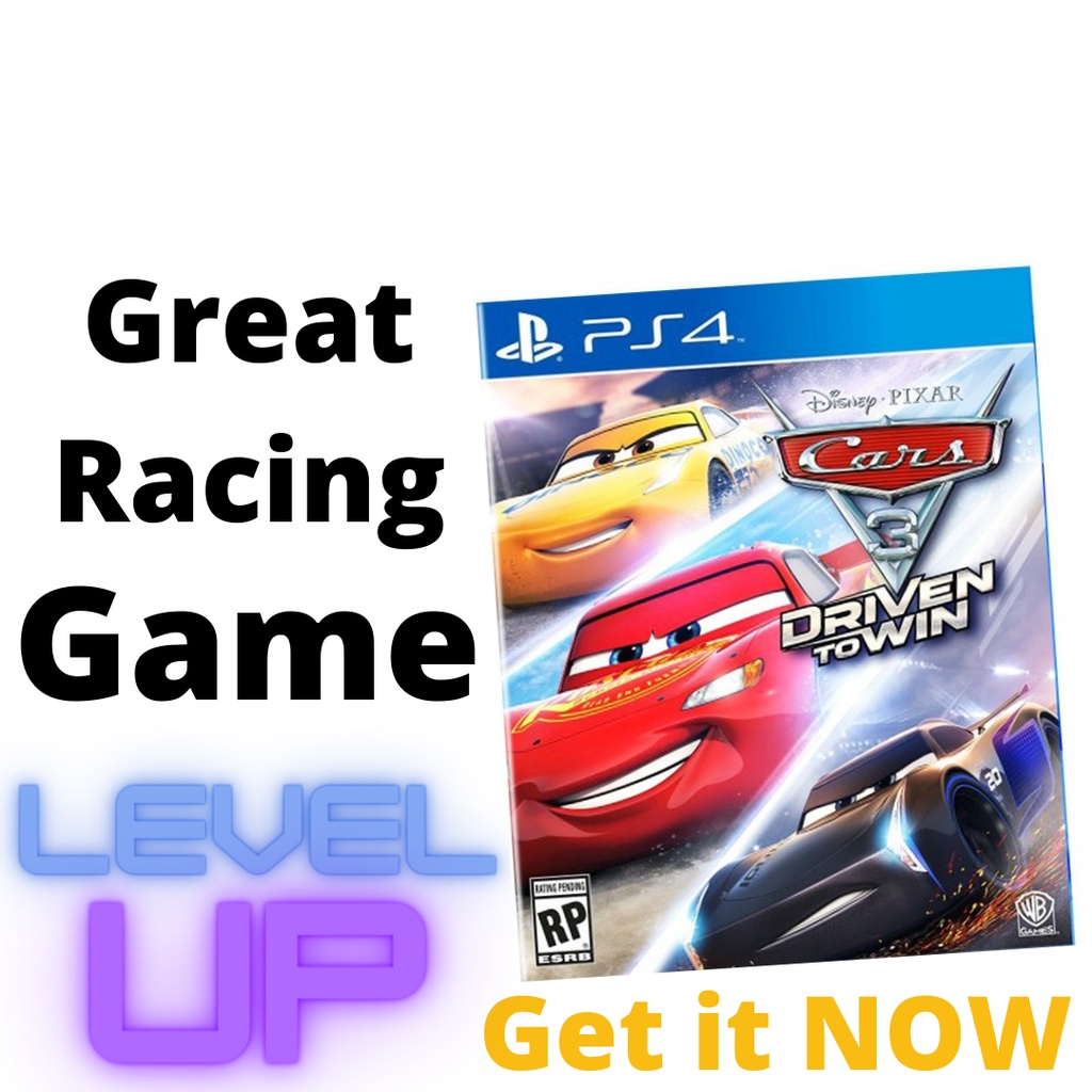 (Ready Stock) PS4 Cars 3 Driven to Win (Physical Disc) | Shopee Malaysia