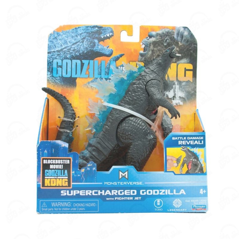 🔥READY STOCK🔥Godzilla vs Kong Original Supercharged Godzilla 15cm Movie ...