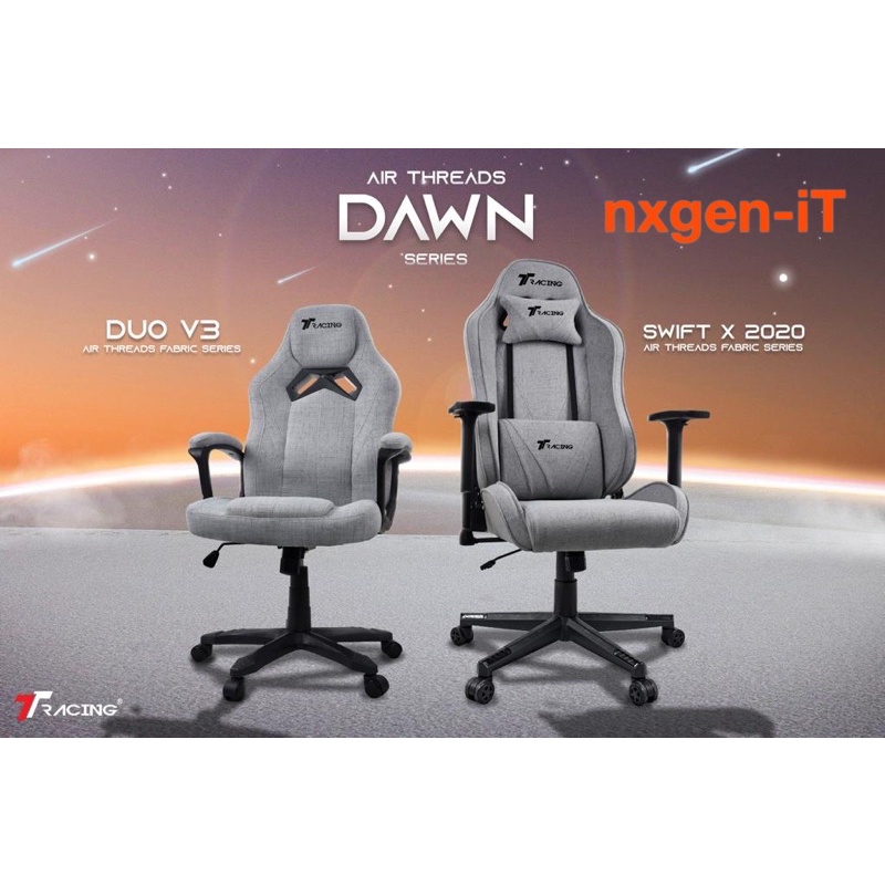 TTRACING SWIFT X 2020/Duo V3 AIR THREADS FABRIC DAWN Series GAMING ...
