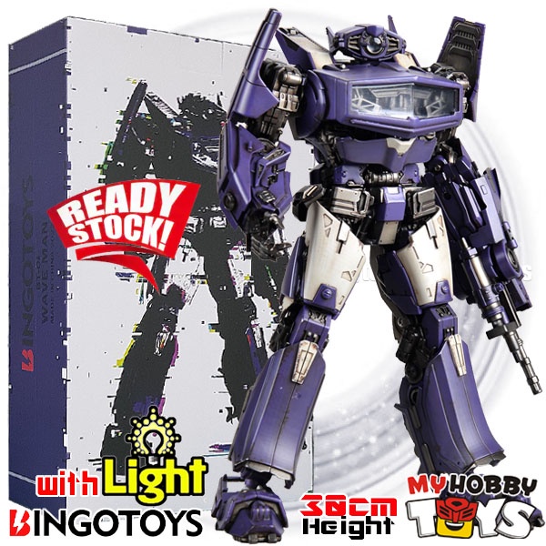 BingoToys Transformable Robot - BT-01 Silencer ( Bumblebee Movie ...