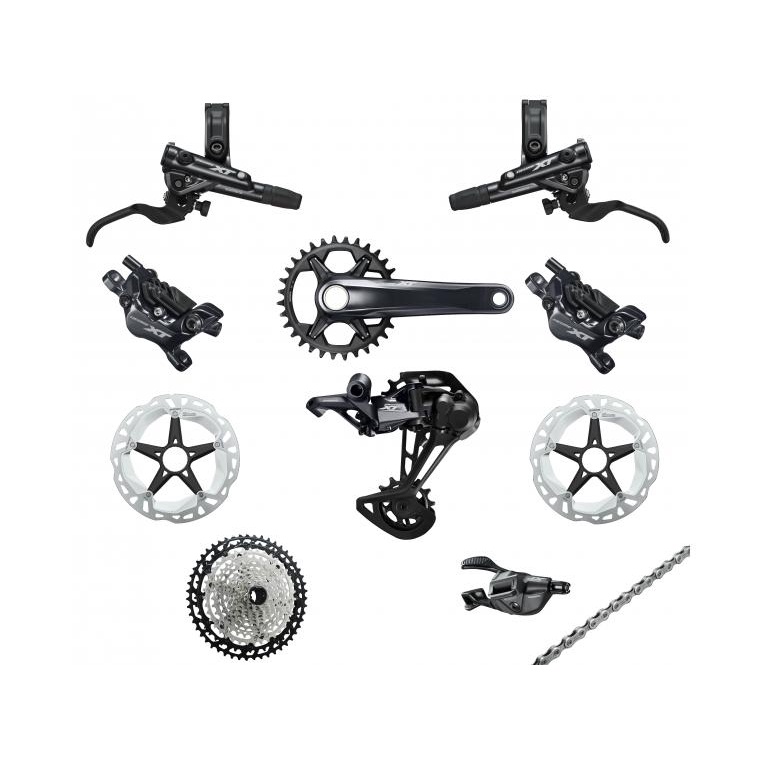 (NEW) DEORE XT M8100 M8120 M8110 M6120 4Piston 12SP 10-50T Group-set ...