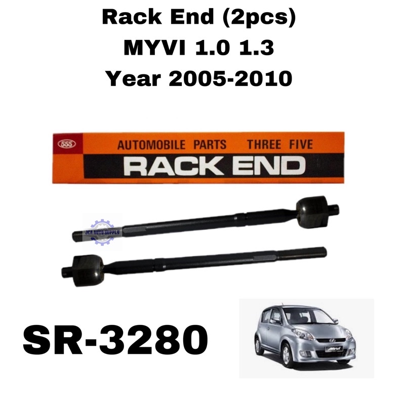 555 Rack End- MYVI Year 2005-2010 (2pcs) | Shopee Malaysia