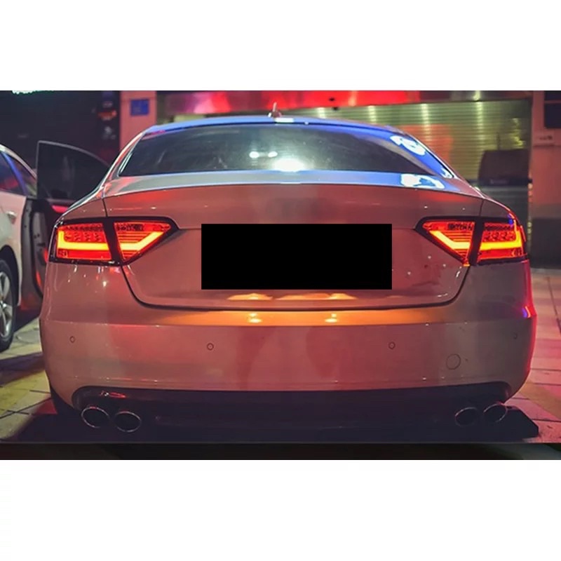 AUDI A5 TAIL LAMP LED WITH DYNAMIC TURN SIGNAL LAMP B8 CONVERT B8.5 ...