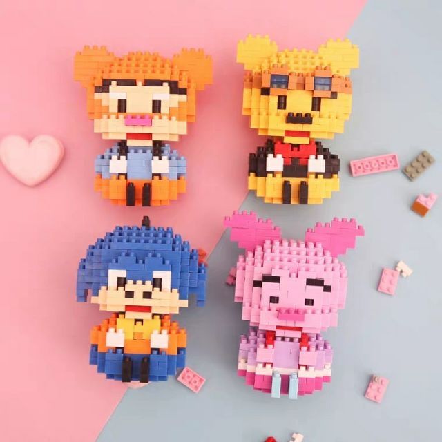 🔥Fast Delivery🔥Lboyu Cartoon Cutie Tiger Series DIY Diamond Nano Block ...