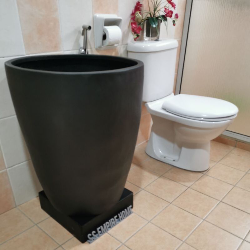 Tempayan TP3 ALL Fiberglass White Tangki Simpanan Air Bathtub Tong ...