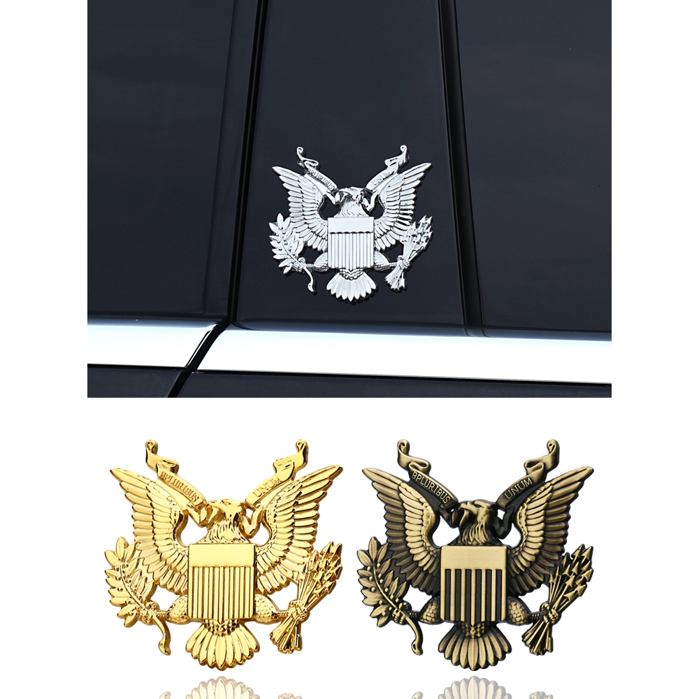 Eagle Car Sticker Metal Eagle Car Sticker American Presidential Badge ...