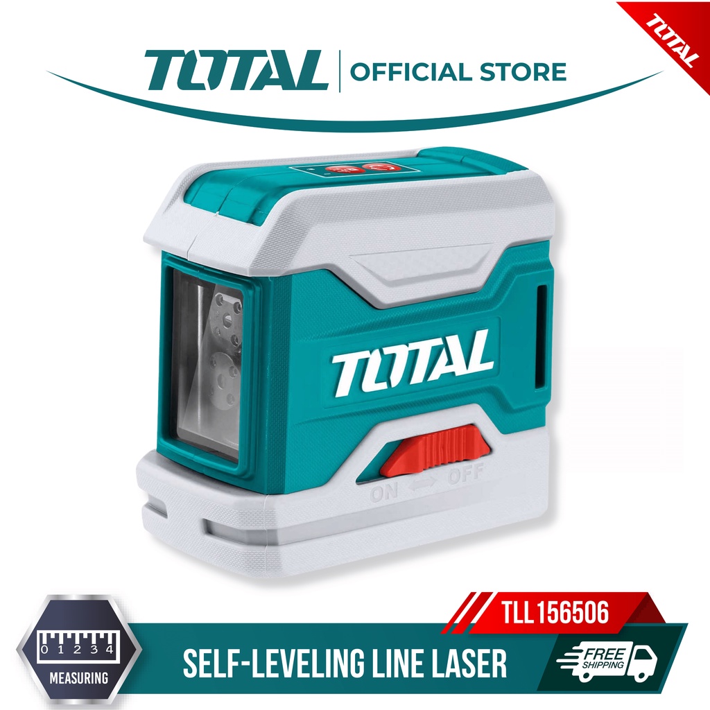 Total Self Leveling Line Laser (2 lines) TLL156506 | Shopee Malaysia