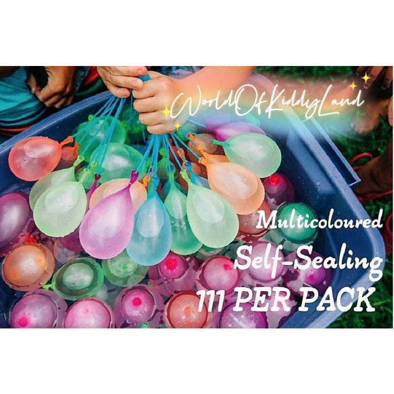 💥 Buy 3 Free 1 💥 Fast Fill Magic Water Balloons Belon Air Murah Outdoor ...