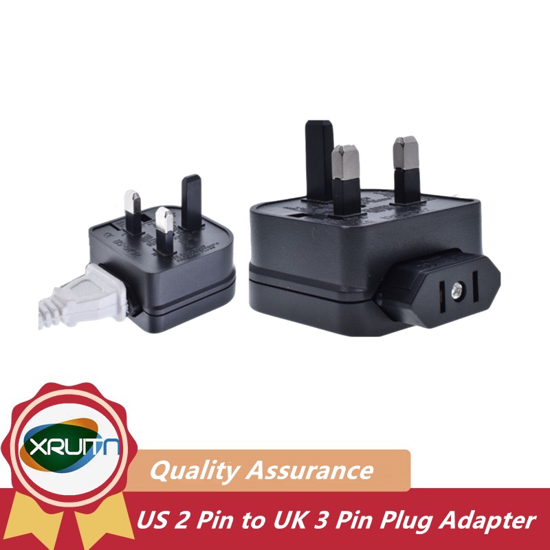 Travel Adapter Plug Converter US 2 Pin To UK BS 3 Pin with fuse China ...