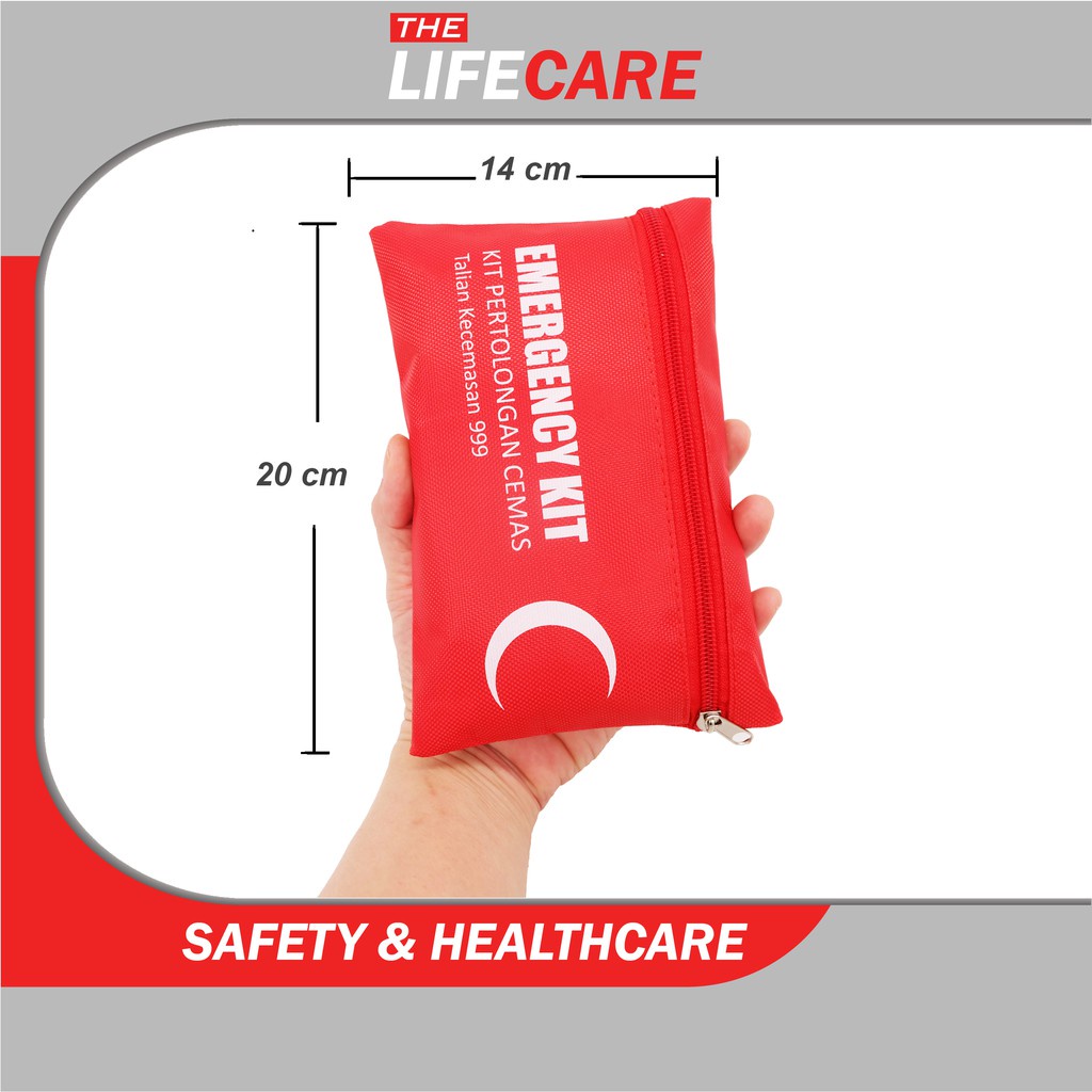 First Aid Kit Water Resistant Pouch High Grade 1680D | Shopee Malaysia