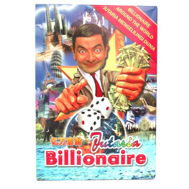 Jutaria Billionaire Board Game (Mr. Bean) | Shopee Malaysia