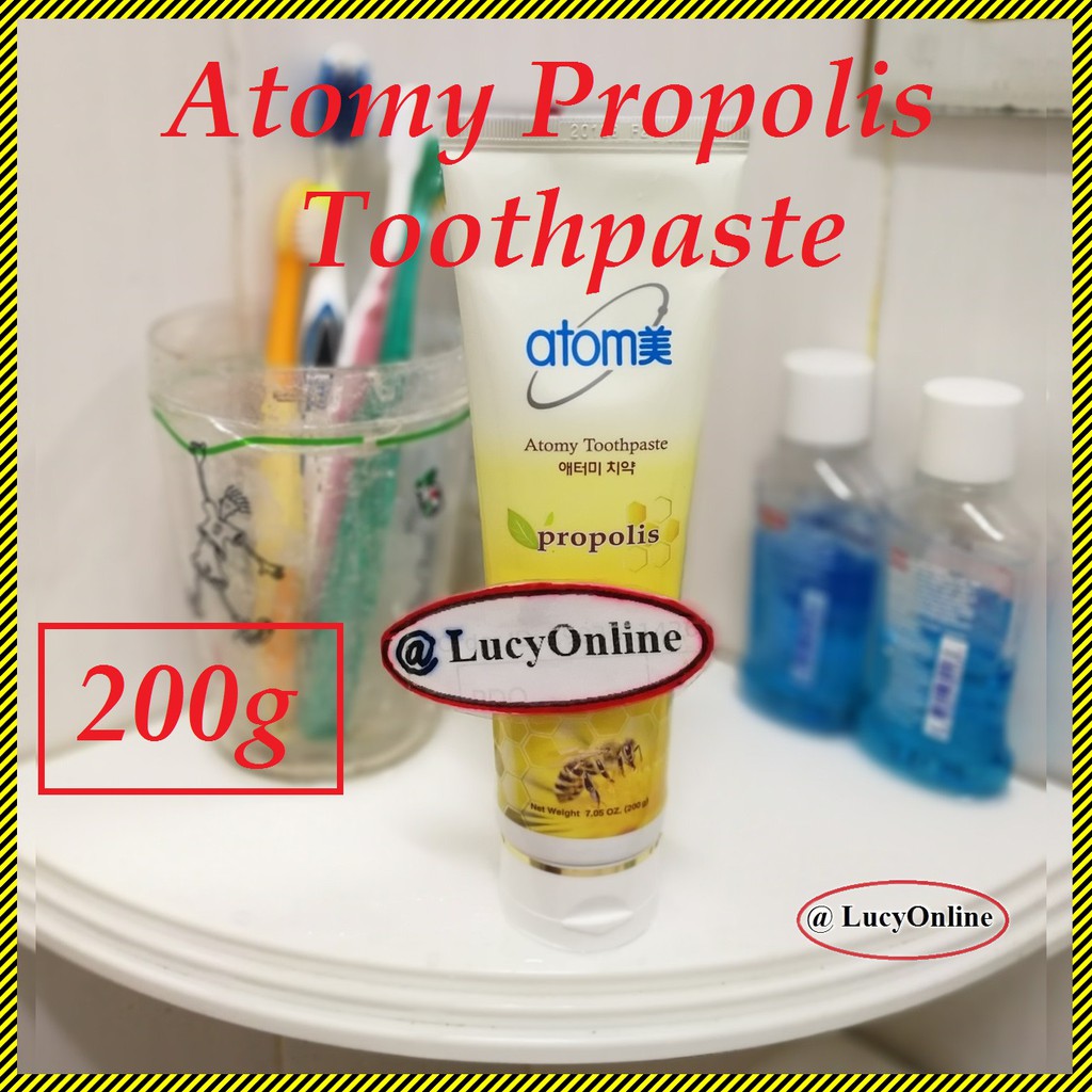 Atomy Propolis Toothpaste 200g Korea Made & Certified Halal - Ubat Gigi ...