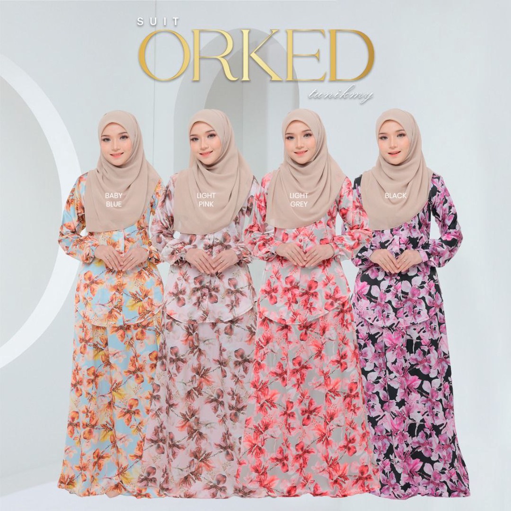 TUNIKMY SUIT ORKED |WHUDUK AND NURSING FRIENDLY | Shopee Malaysia